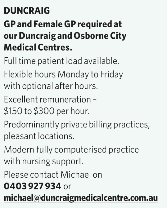 duncraig - Medical Forum