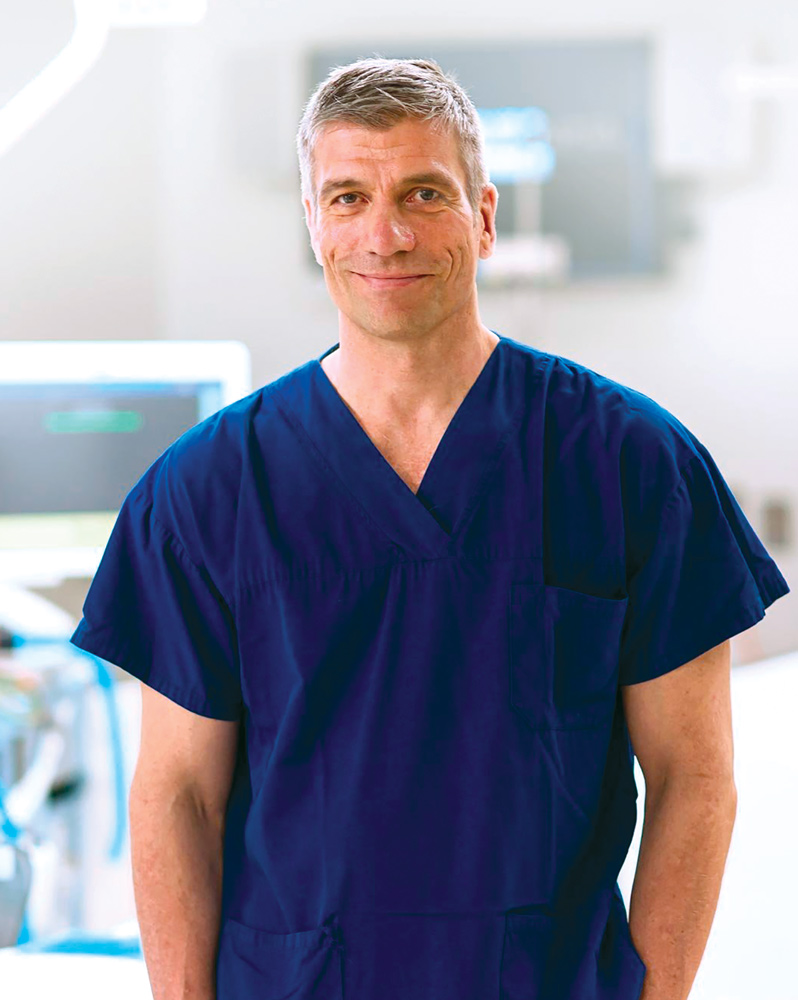 Dr Jens Carsten Ritter Vascular Surgeon Perth Vascular Clinic Varicose Vein Treatment Home