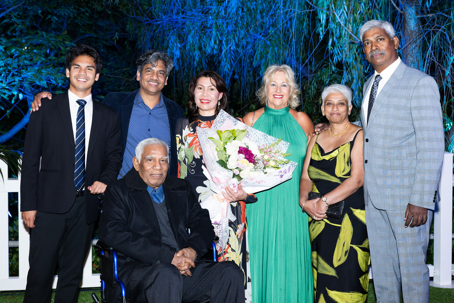 Shaun (Eldest Son) Raj, Mohan (his Father), Elian (his wife), Kell ...